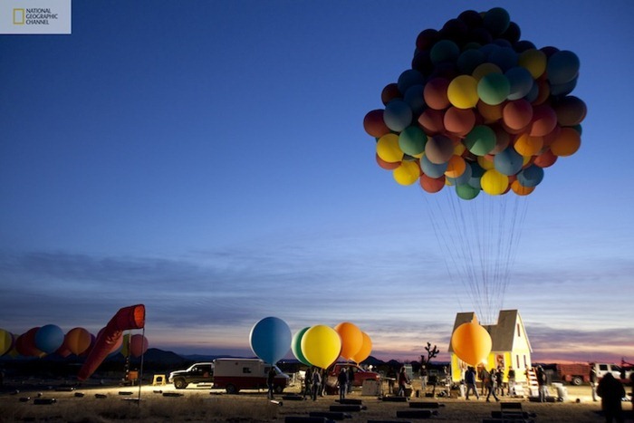 Floating House From Pixar Movie ‘Up’ Recreated in Real Life | Amusing ...